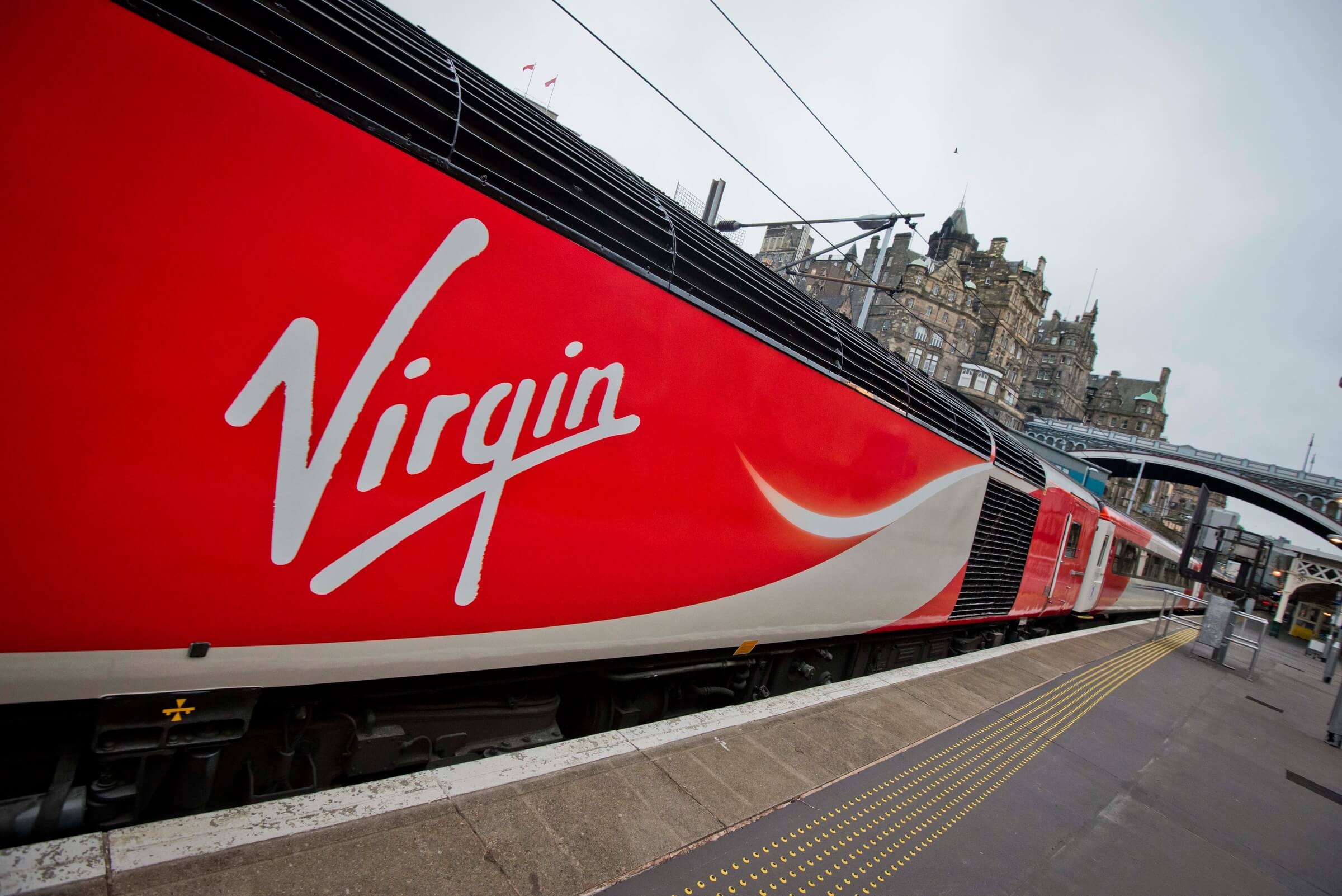 New Virgin liveried train enters service on East Coast - Stewart Signs